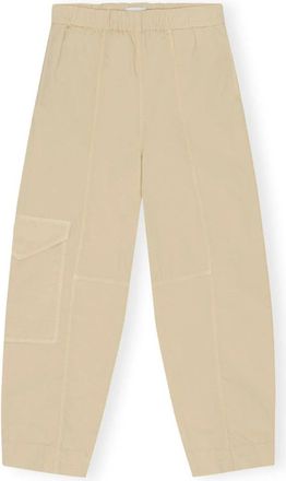Ganni Damen, Hosen, Beige, XLGr&ouml;&szlig;e