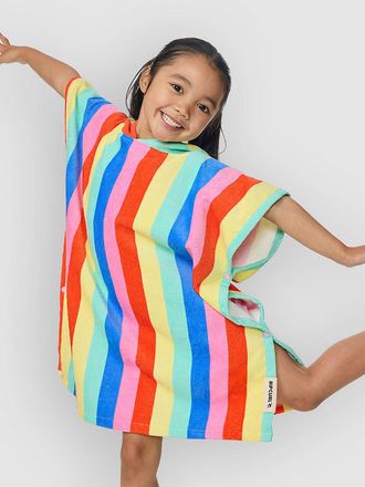 Rip Curl Mixed Snap Hooded Towel-Girl Surf Poncho multico