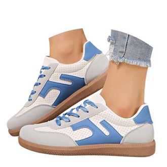 Generic Baskets Orthop&eacute;diques Confortables Chaussures Loisirs sans Lacet Legere Basket Enfiler Facile Plat Marche Sport Course en Plein Air pour Diab&eacute;tique La