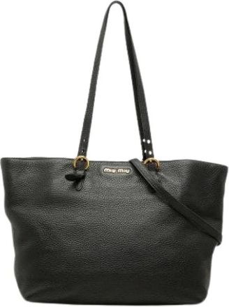 Miu Miu Damen, Pre-Owned, Schwarzk, ONE SIZEGr&ouml;&szlig;e