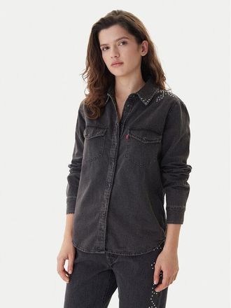 Levi's Jeanshemd Western 16786-0108 Schwarz Regular Fit