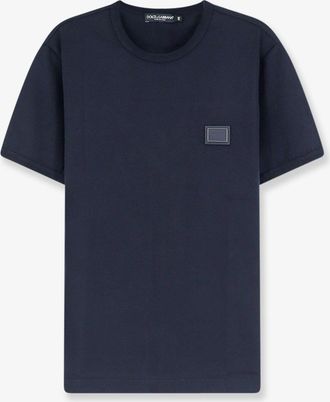 Dolce & Gabbana Cotton t-shirt with iconic detail - DOLCE & GABBANA - gender_Man