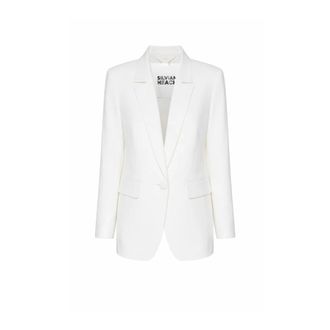 Silvian Heach Eleganter Blazer mit klassischem Revers - - Jackets - Damen - Wei&szlig; - S