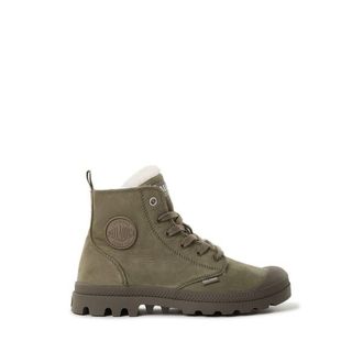Palladium Boots fourr&eacute;es en cuir