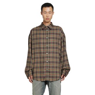 Acne Studios Check Flannel Shirt