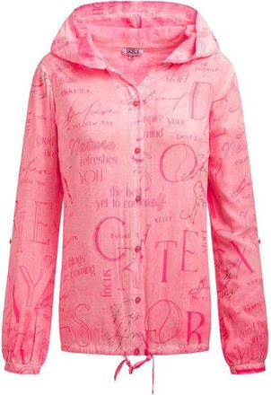 soccx Langarmbluse mit Tunnelzugband im Saum