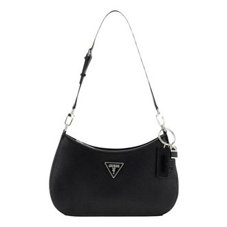 Guess Noelle Saffiano Umh&auml;ngetasche - - Bags - Damen - Schwarzk - ONE SIZE