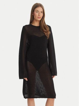 Seafolly Strandkleid Beach Edit 55686-KN Schwarz Regular Fit