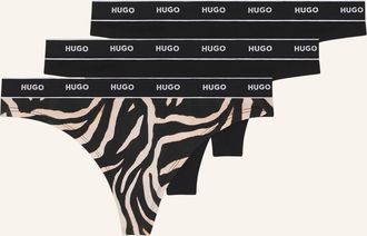 HUGO BOSS Hugo Briefs Triplet Thong Design rot