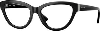 Vogue Eyewear Vogue, Femme, Accessoires, Noir, Taille: 54 MM Cat Eye Optical Frame