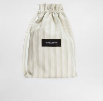 Dolce & Gabbana Striped Poplin Crossbody Bag - Mann Collection Multicolor Onesize