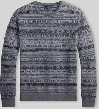 Polo Ralph Lauren Regular Fit Pullover aus Wolle mit Logo-Detail