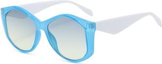 Generic Lunettes De Soleil &Agrave; Monture Large For Hommes Et Femmes, Id&eacute;ales For Les Vacances, Les F&ecirc;tes, Le Shopping En Ext&eacute;rieur Et La Photographie.(Blue)