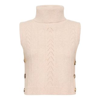 Cream Strickware - - Knitwear - Damen - Beige - S/M