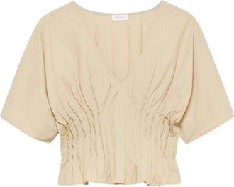 Alchemist Femme, Blouses et Chemises, Beige, Taille: 42 FR Pien Top