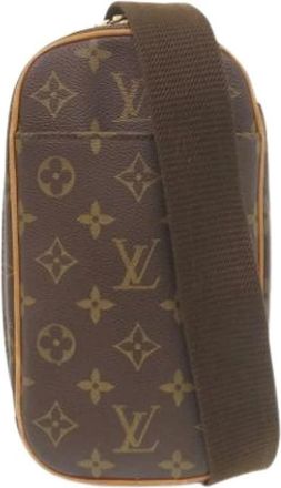 Louis Vuitton unisex, Pre-owned, Brun, Taille: ONE Size Pre-owned Pochette Gange