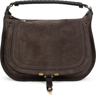 Chlo&eacute; Femme, Sacs, Brun, Taille: ONE Size Marcie Shoulder Bag