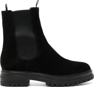 Gianvito Rossi Femme, Chaussures, Noir, Taille: 38 1/2 EU Chelsea Bottes