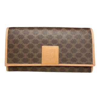 Celine Portefeuille Vintage Pre-owned - Femme - Pre-owned - Brun - Taille: ONE Size