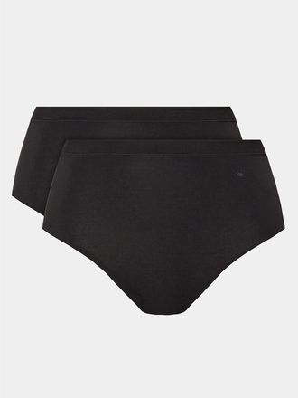 Triumph Klassische Pantys mit hohem Bund-Set Smart Natural 10214889 Schwarz