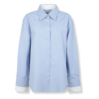 Acne Studios Damen, Blusen & Hemden, Blau, SGr&ouml;&szlig;e