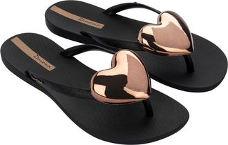Ipanema Maxi Fashion IV Fem, Flip-Flops f&uuml;r Damen, Schwarz, 39 EU