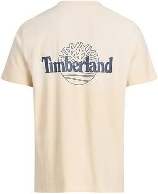 Timberland T-shirt imprim&eacute; &agrave; col rond en coton