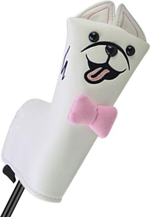Generic Putter-H&uuml;lle, Putter-Kopfh&uuml;lle - Cartoon-Design mit Putter-Deck - Magnetverschluss, Kopfschutz, Ber&uuml;hrung, magnetische Abdeckungen f&uuml;r Golfk&ouml;pfe