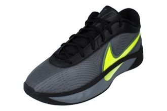Nike Giannis Freak 6 Herren Basketball-Sneaker Farbe: Schwarz/Grau/Neongelb; Gr&ouml;&szlig;e: EUR 42 | US 8.5 | UK 7.5