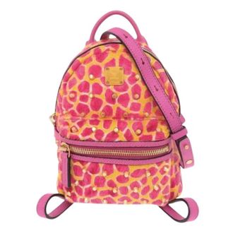 MCM Pre-owned Harako Rucksack - - Pre-owned - Damen - Rosa - ONE SIZE
