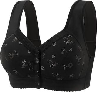 Generic Soutien-gorge tendance et d&eacute;contract&eacute; sans armatures pour femme, Noir, 74