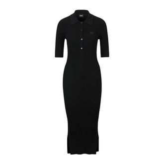 HUGO BOSS Formica Kleid - - Dresses - Damen - Schwarzk - L