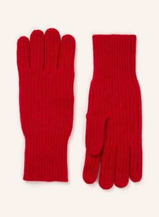 Mrs & Hugs Mrs & Hugs Handschuhe Mit Cashmere rot