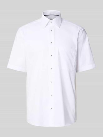 Eterna Comfort Fit Kurzarmhemd mit Brusttasche