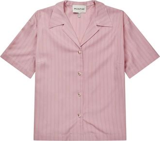 Munthe Femme, Blouses et Chemises, Rose, Taille: 40 FR Chemises