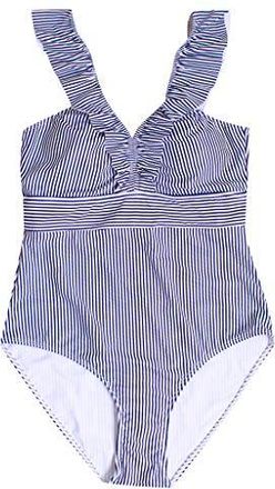 Generic Maillot De Baîn Femme Maillot De Bain Une Pièce Bain Imprimé Beach Up Pièce Femmes Bikini One Monokini Swimwears Tankinis Swimwear Beachwear 1 (Blue, 