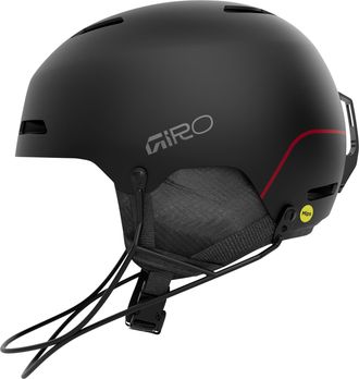 Giro Ledge SL MIPS Helm mit abnehmbarem Kinnschutz f&uuml;r Slalom, Park & Mountainbiking, Schutz bei Kollisionen mit Torstangen, Farbe: Matte Black, Gr&ouml;&szlig;e: M