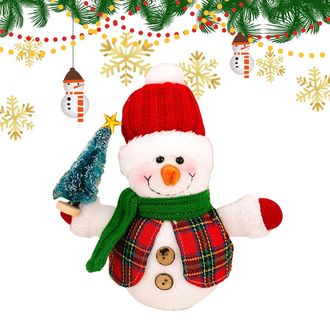 Generico Dekoration | Dekorative Puppe mit Licht f&uuml;r Tischdekoration - Weihnachtstische f&uuml;r Tische, f&uuml;r Kaminsims, Party, Winter, Zuhause, Urlaub, Schreibtisch