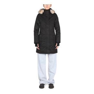 Nobis Abby Parka - - Coats - Damen - Schwarzk - XS