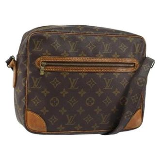 Louis Vuitton Pre-owned Canvas Umh&auml;ngetasche - - Pre-owned - Damen - Braun - ONE SIZE