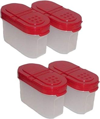 Tupperware Small Spice Containers Set of 4