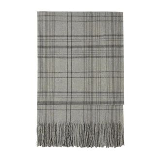 Marella Schal mit Fransen - - Accessories - Damen - Grau - ONE SIZE
