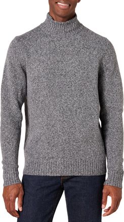 Amazon Essentials Herren Soft-Touch-Rollkragenpullover mit Langen Ärmeln, Dunkelgrau Merl, XXL