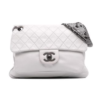 Chanel Pre-owned Quilted Leather Shoulder Bag - - Pre-owned - Damen - Wei&szlig; - ONE SIZE
