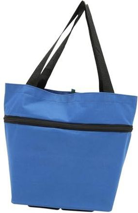 Valiclud à Roulettes Pliable pour Courses avec Capacité Robuste et Chariot de Voyage Multifonction avec Poignée Réglable pour Épicerie et Linge