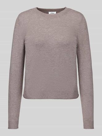 s.Oliver Red Label Slim Fit Pullover aus Viskose-Mix