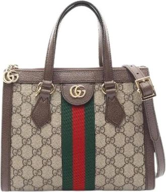 Gucci Pre-owned Ophidia GG Sac fourre-tout 2-en-1 en toile enduite - Femme - Pre-owned - Brun - Taille: ONE Size