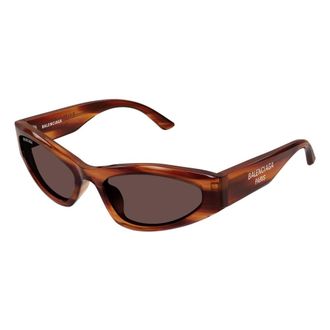 Balenciaga Stilvolle Sonnenbrille in Schwarz - - Accessories - Damen - Braun - 58 MM