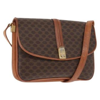 Celine Sac bandouli&egrave;re Vintage Pre-owned - Femme - Pre-owned - Brun - Taille: ONE Size