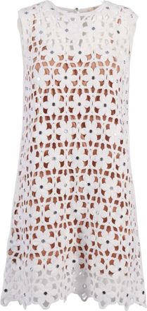 Michael Kors Femme, Robes, Blanc, Taille: 38 FR Summer Robes